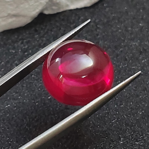 Ruby Cabochon Large - Etsy UK