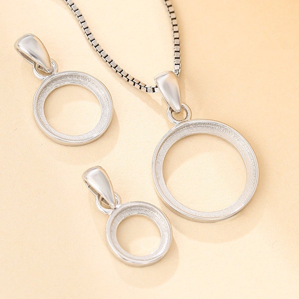 Round Pendant - Etsy