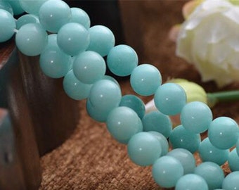 Grade A Natural Cream Color Jade Beads 6mm 8mm 10mm 12mm | Etsy