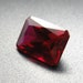 Ruby Rectangle Faceted Gemstone Radiant Cut Ruby Gem 6 Sizes to Choose ...