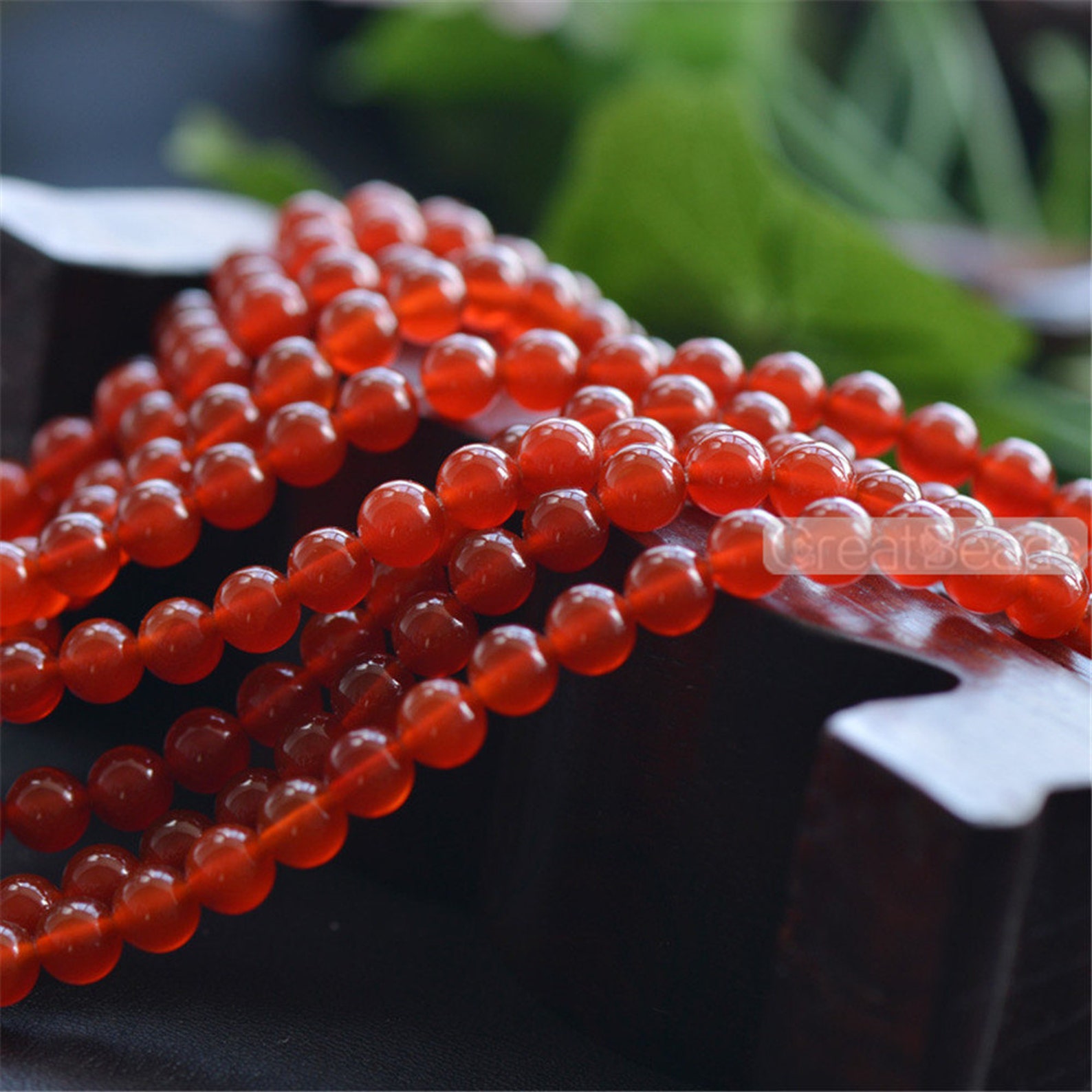 Grade AA Natural Red Agate Beads 2mm-20mm Smooth Polished - Etsy
