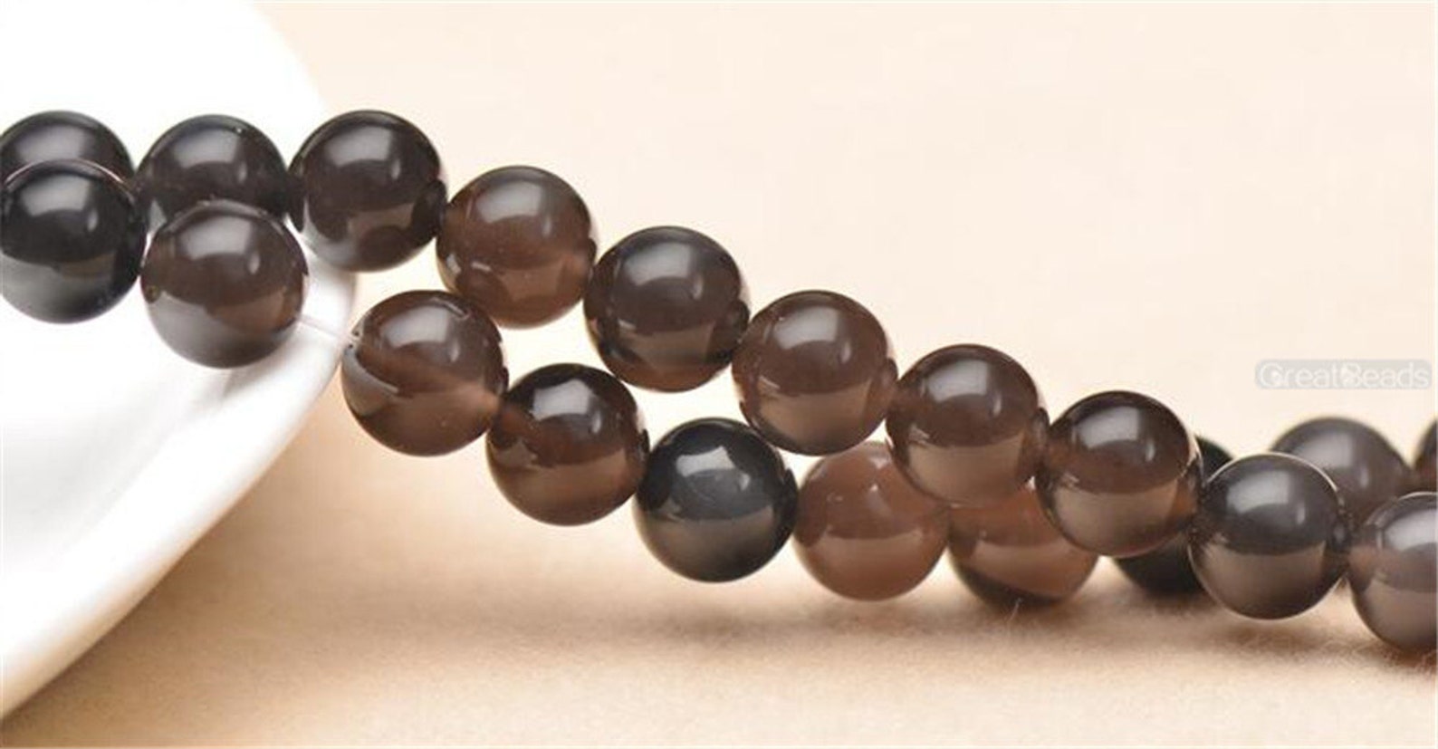 Grade A Natural Ice Obsidian Beads NOT Dyed 4mm-14mm Smooth - Etsy