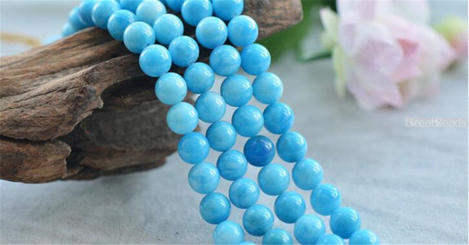 Grade A Natural Multi Tones Sky Blue Jade Beads 6mm 8mm 10mm | Etsy