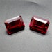 High Quality Ruby Rectangle Faceted Gemstone Emerald Cut Ruby Gem ...