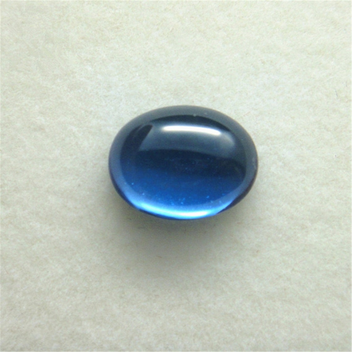 Ocean Blue Spinel Oval Cabochon Smooth Polished Surface Egg | Etsy