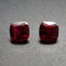 Ruby Square Faceted Gemstone Cushion Cut Ruby Gem Multiple - Etsy