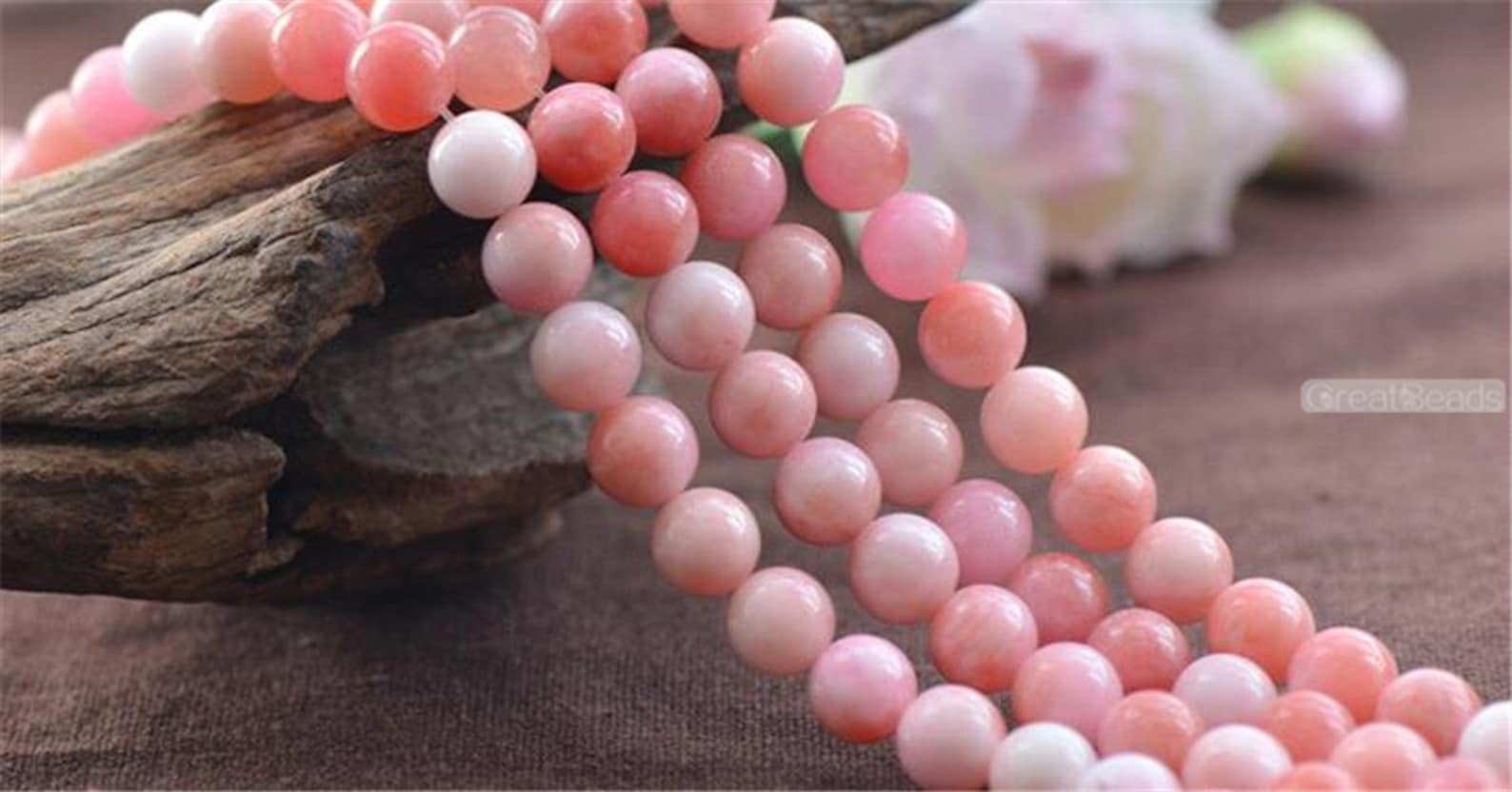 Grade A Natural Multi Tones Pink Jade Beads 6mm 8mm 10mm 12mm - Etsy