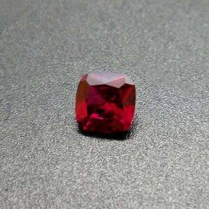 Ruby Square Faceted Gemstone Cushion Cut Ruby Gem Multiple - Etsy