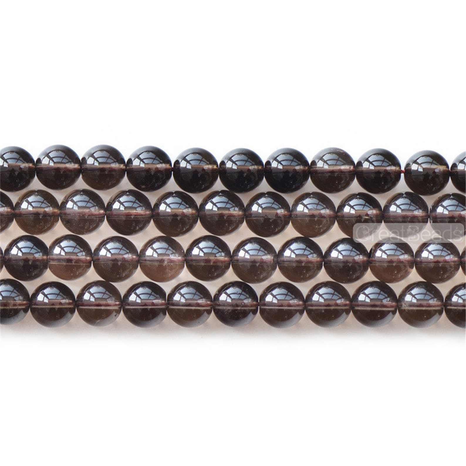 Grade AA Natural Smoky Quartz Beads 4mm-18mm Smooth Polished - Etsy