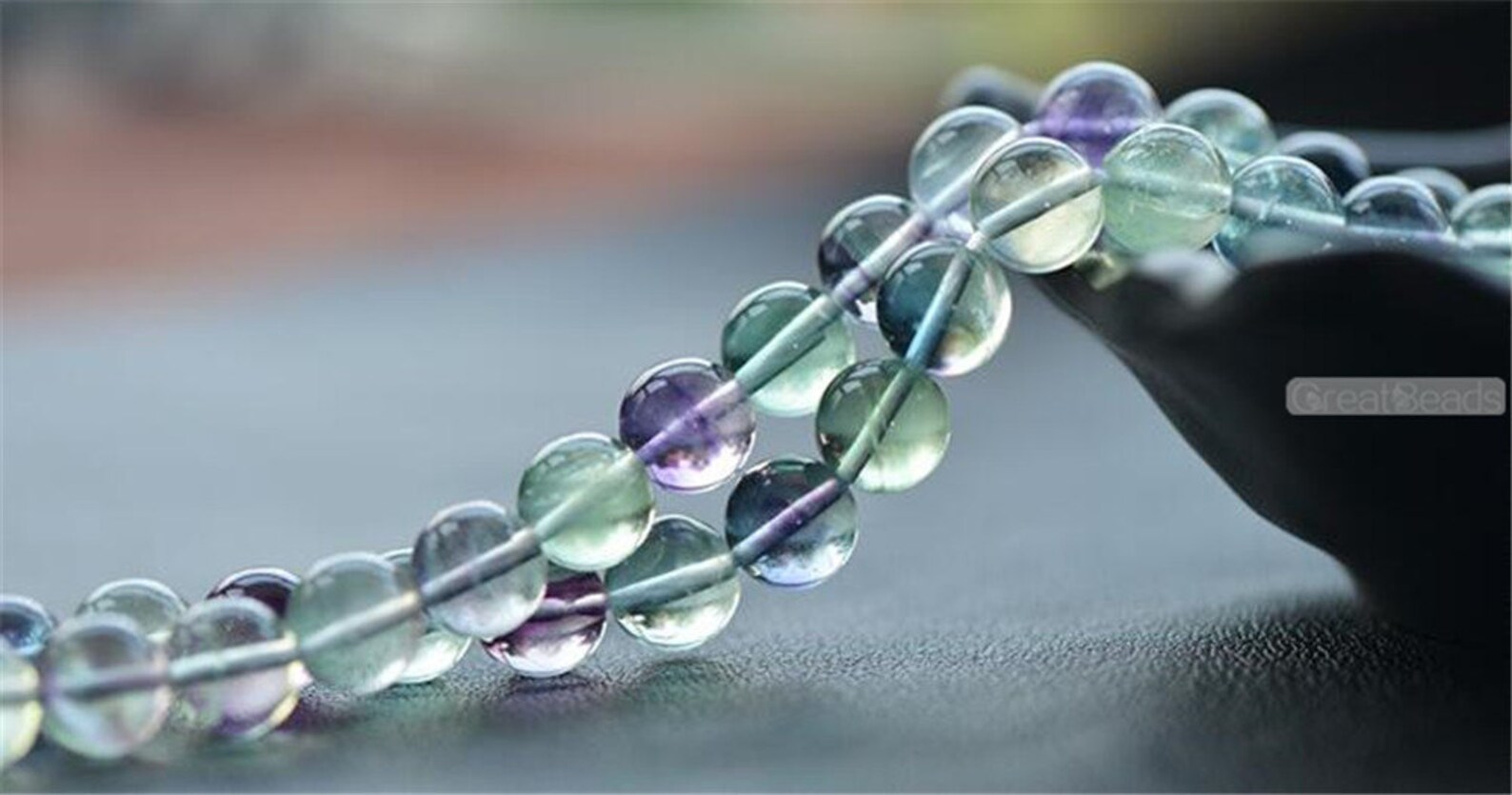 Grade AA Natural Multi Color Fluorite Beads NOT Dyed Smooth | Etsy