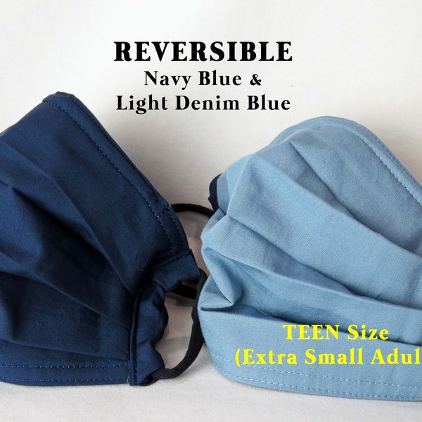 Denim Face Mask - Etsy