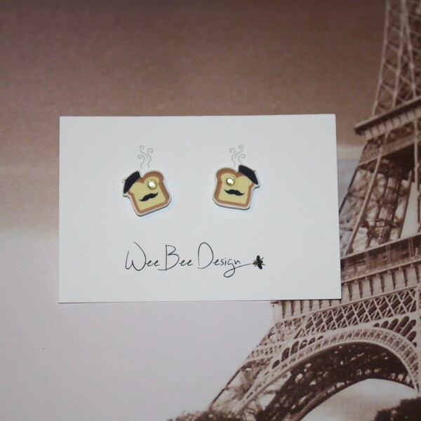 Toast Earrings - Etsy