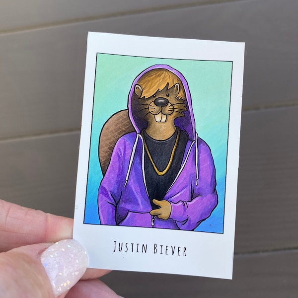 Justin Bieber Decal - Etsy