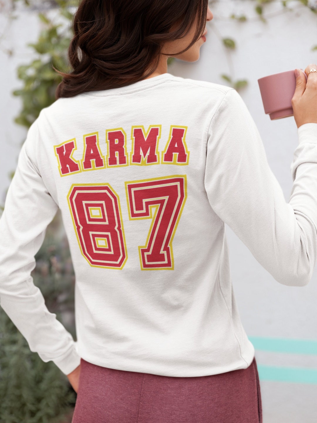 Karma 87 Crewneck Sweatshirt Super Bowl Chiefs Fan Unisex Heavy Blend ...
