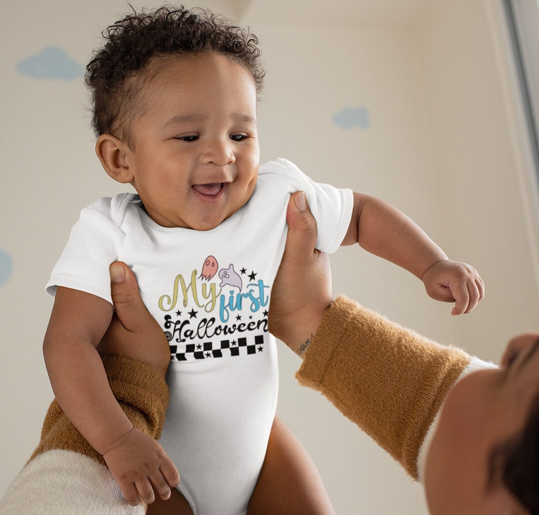 INFANT My First Halloween Bodysuit, 1st Halloween Shirt, Baby Halloween Gift, My 1st Halloween ...