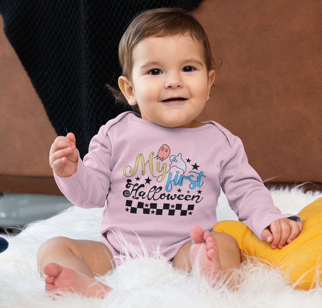 BABY My First Halloween Bodysuit, 1st Halloween Shirt, Baby Halloween Gift, My 1st Halloween ...