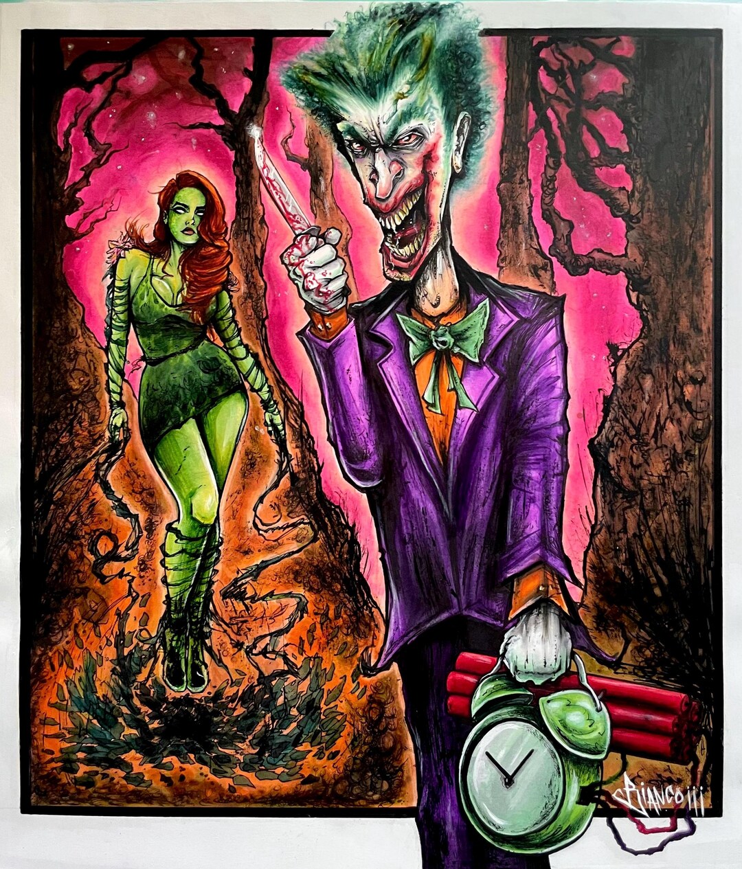 Joker & Poison Ivy - Etsy