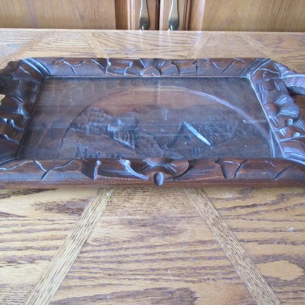 Carved Wood Trays - Etsy