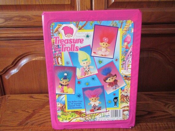 Treasure Trolls Carrying Case Holds 10 Trolls and | Etsy