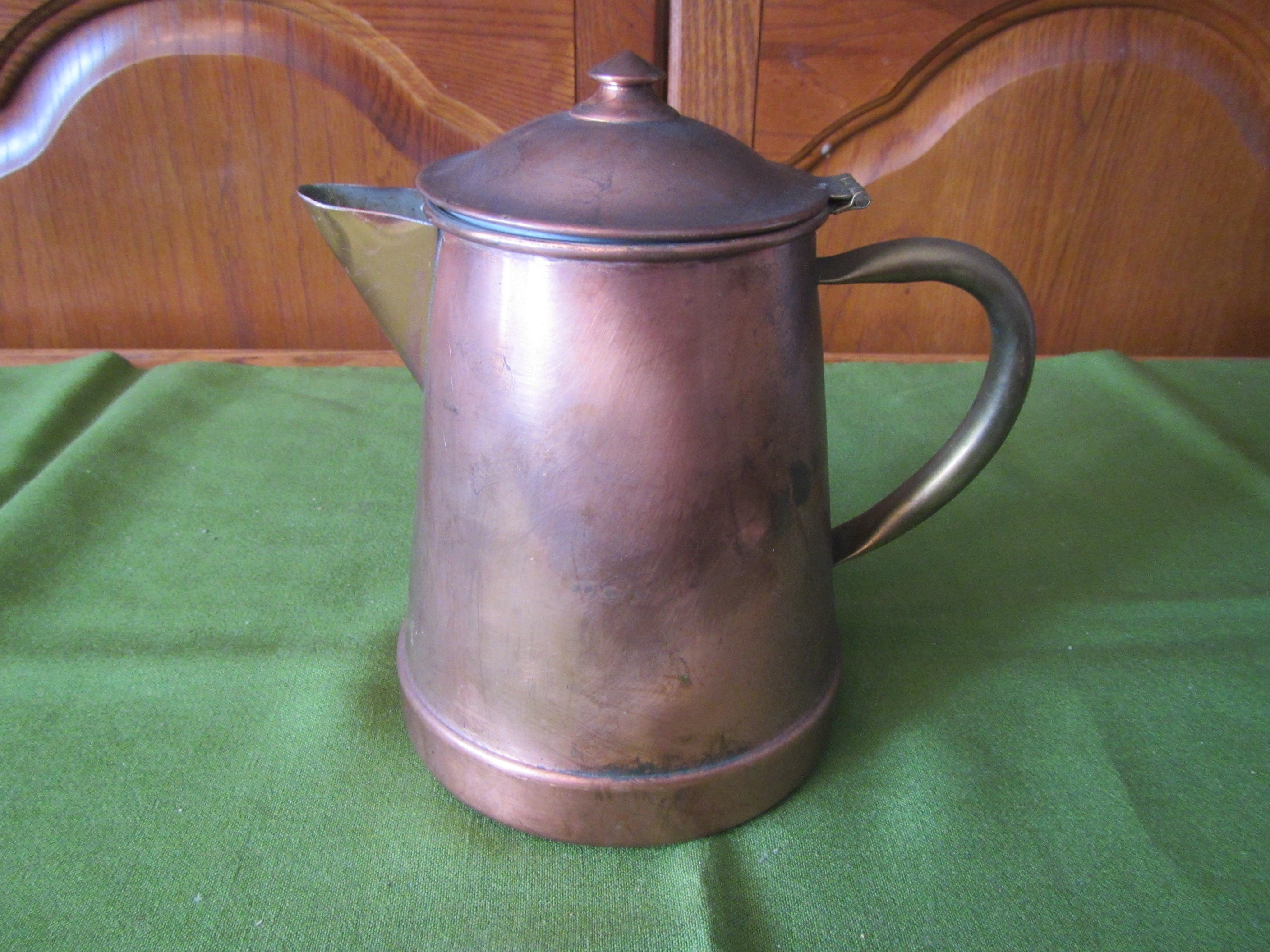 Vintage Copper Coffee Pot, Stove Top Coffee Pot , Good Decor Pot - Etsy