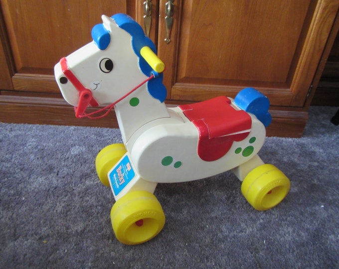 Bucky the Wonder Horse , Ride on Toy , Bucky Wonder Wheels , 1981 ...