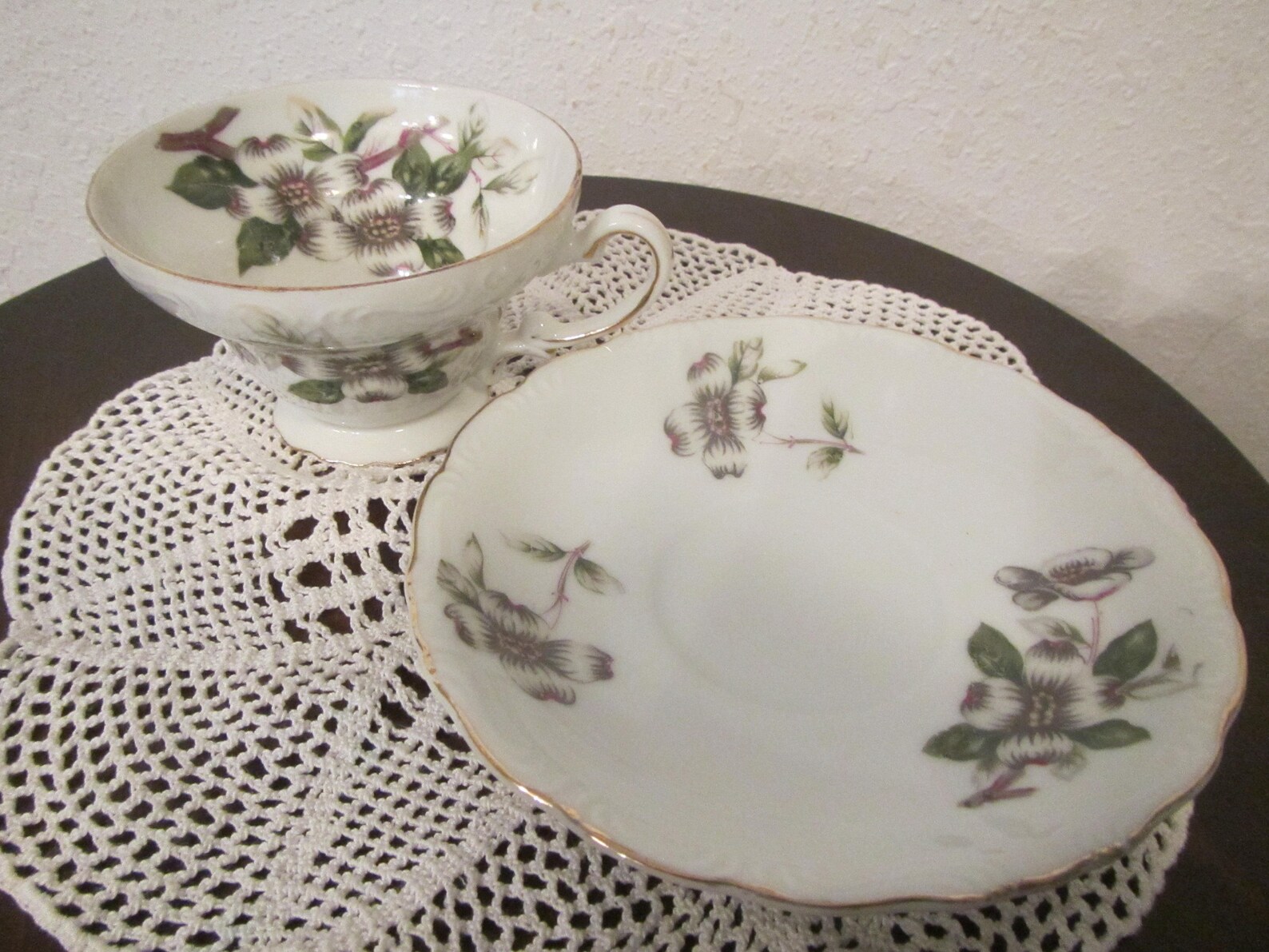 China Tea Cup and Saucer , Floral Pattern , Made in Japan C-5 - Etsy