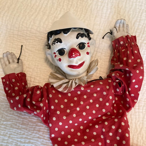 Clown Puppet - Etsy