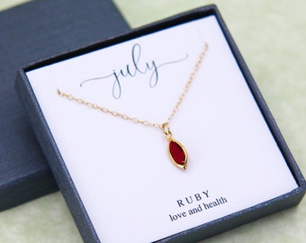July Ruby Birthstone | Etsy