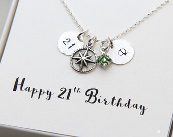 21 Birthday Jewelry | Etsy