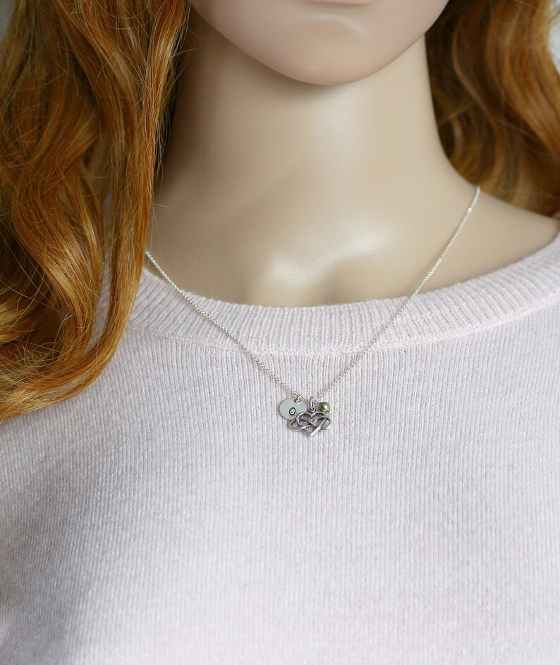 October Birthstone Necklace October Birthday Gift | Etsy