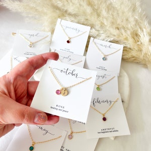 Personalized Gift for Her, March Birthday Gift, Aquamarine Birthstone ...