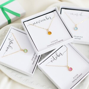 Personalized Gift for Her, March Birthday Gift, Aquamarine Birthstone ...