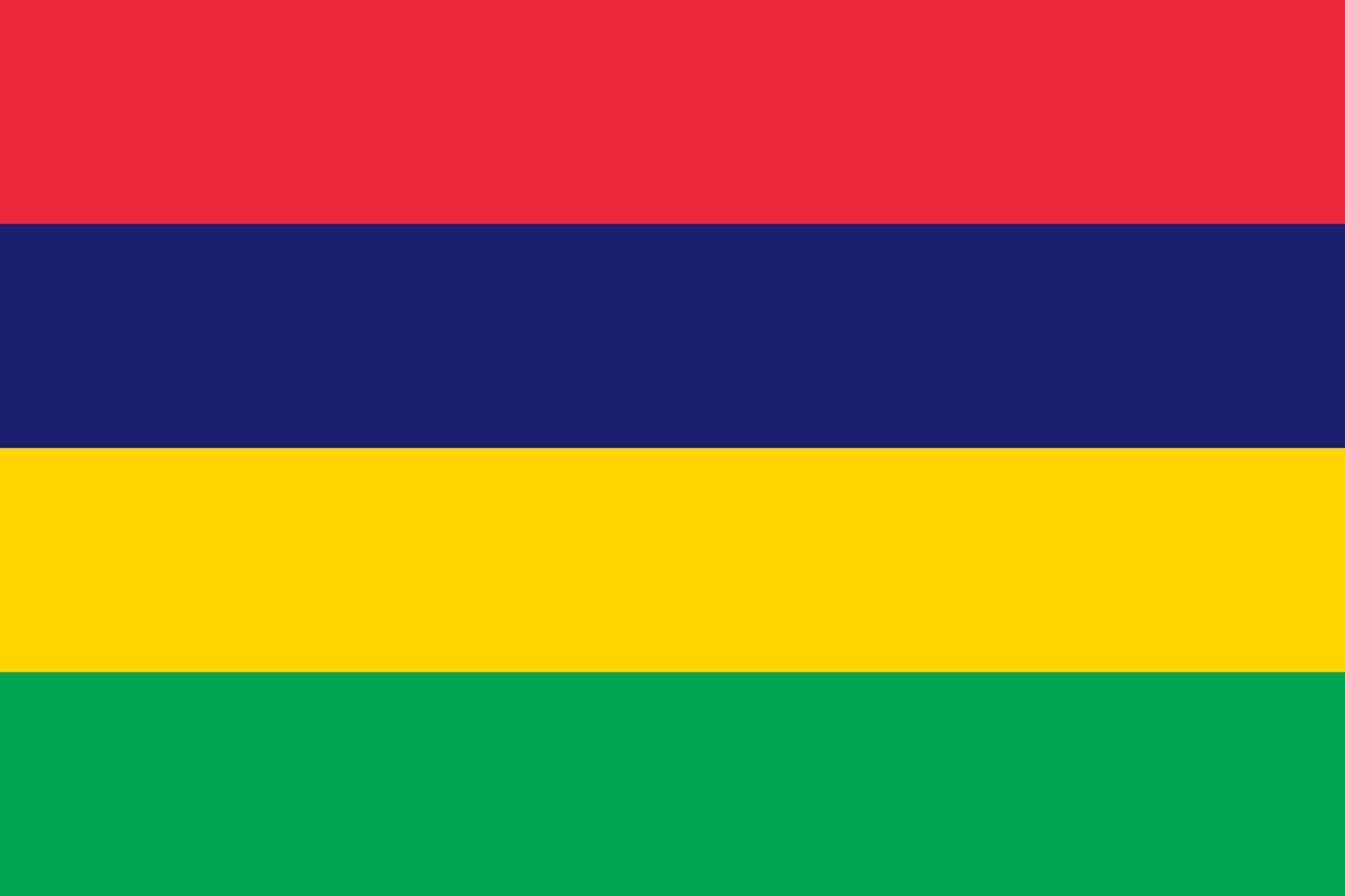 Mauritius Flag Sticker Self Adhesive - Etsy