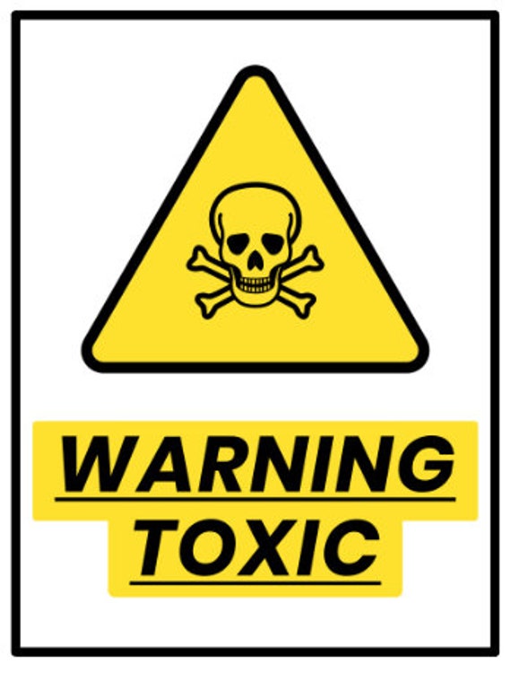 Toxic Warning Sign