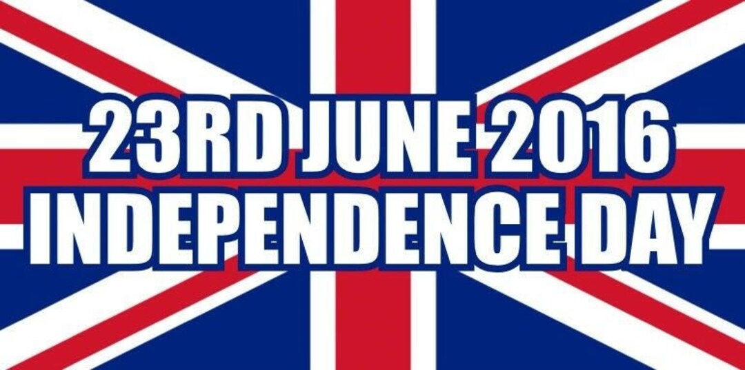 Buy Brexit Independence Day Union Jack Flag Great Britain Sticker Self ...