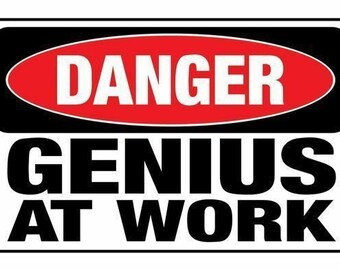 Genius at Work - Etsy