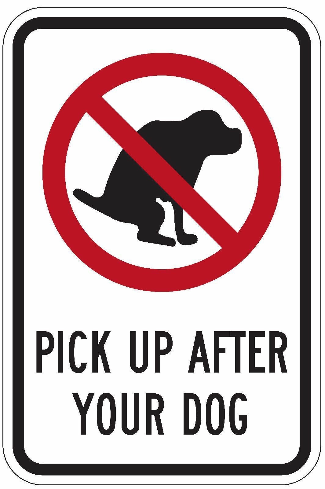 Dog Poo Poop Warning Caution Danger Sign Self Adhesive Sticker - Etsy UK