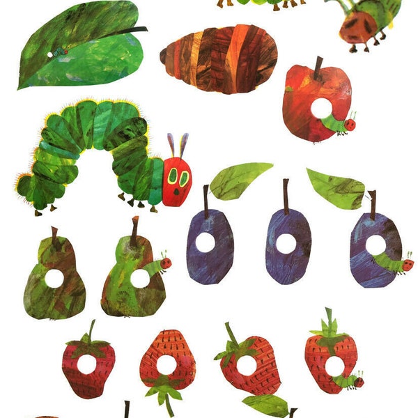 Caterpillar Wall Art - Etsy