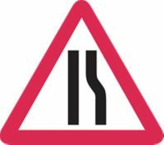 Road Traffic Warning Sign Self Adhesive Sticker - Etsy