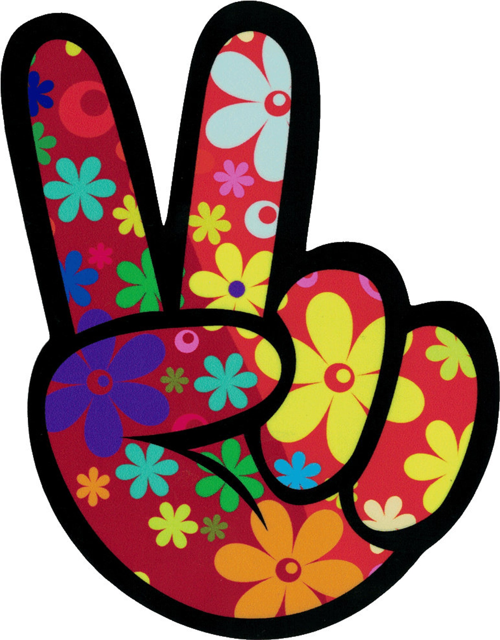 Peace Sign Love Not War Wall Sticker Vinyl Decal - Etsy