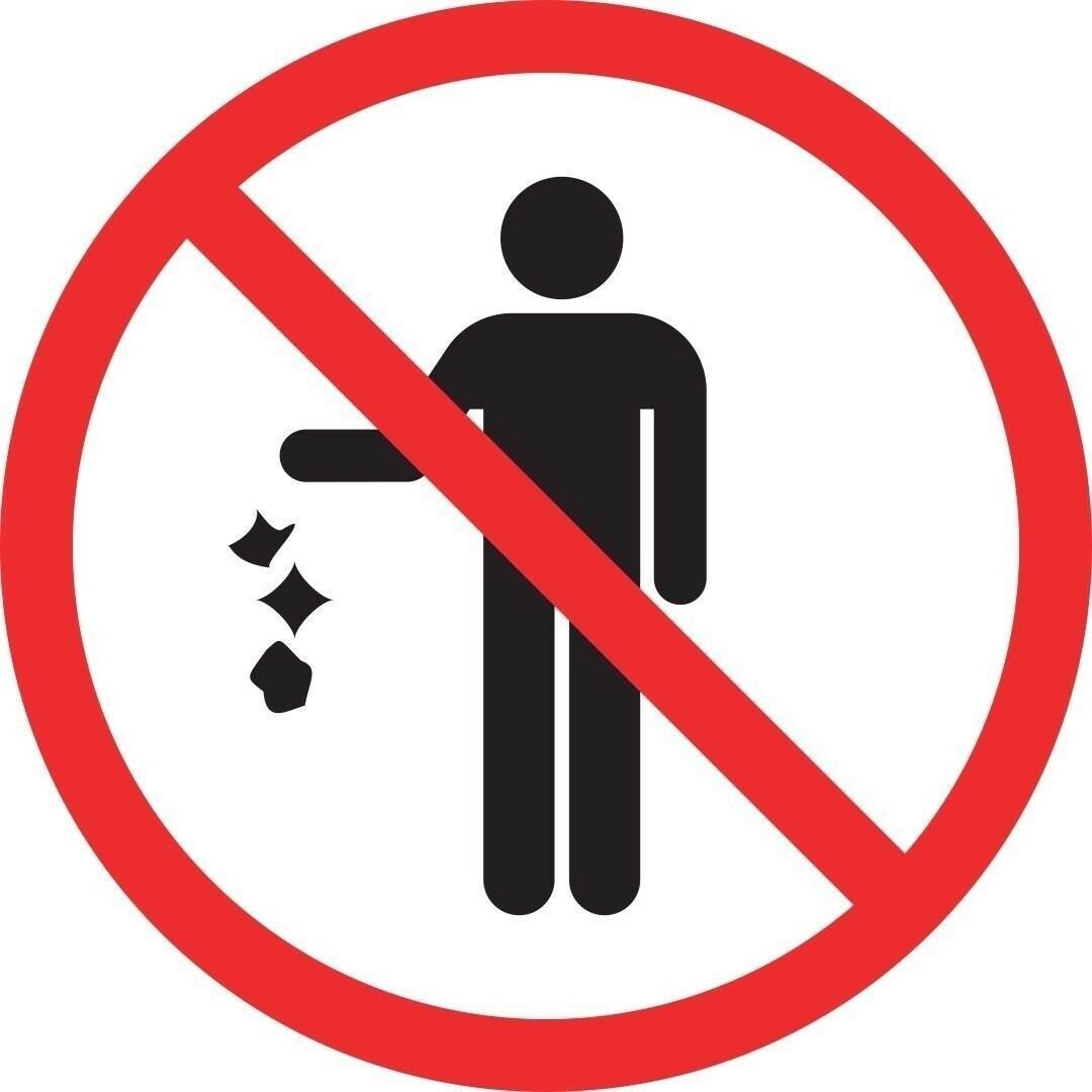 Prohibited Warning Safety Sign Notice Self Adhesive Vinyl - Etsy