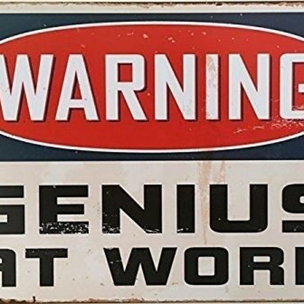 Genius at Work - Etsy