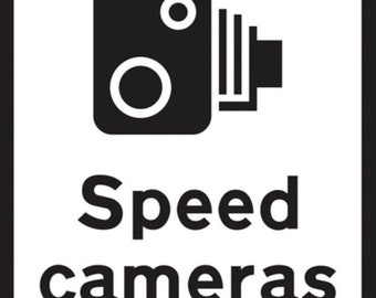 Speed Camera Sticker - Etsy