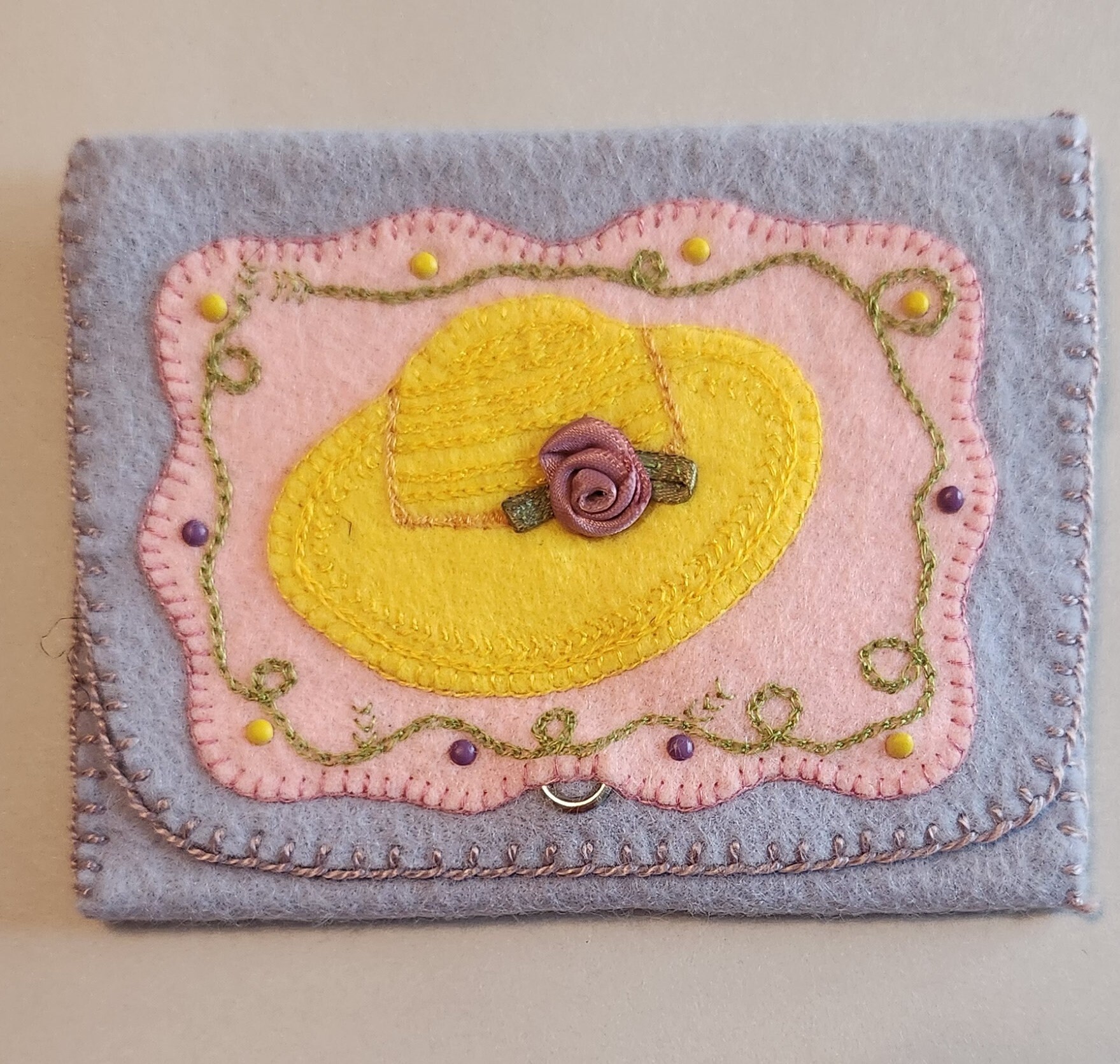 Appliqued Wool Felt Coin Purse - Etsy