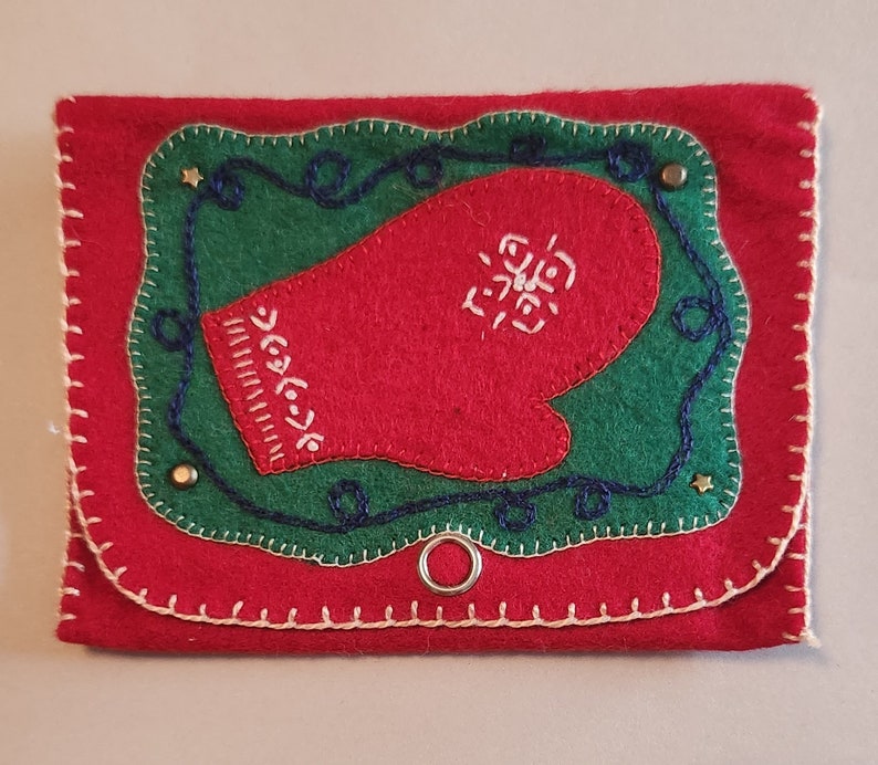 Appliqued Wool Felt Coin Purse - Etsy