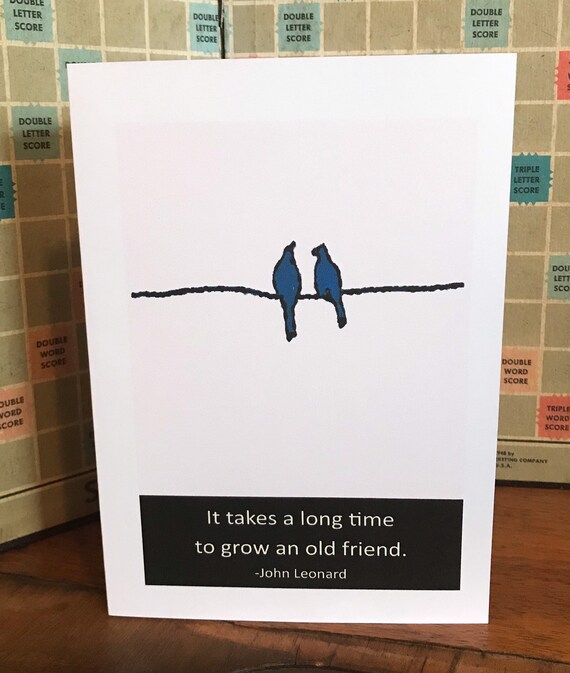 Blank Friendship Card - Etsy