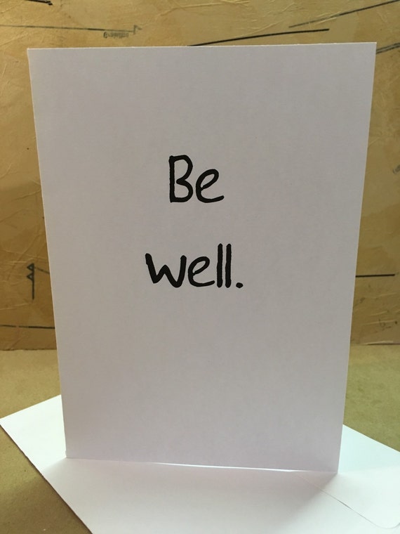 Be Well. Perfect for Almost ANY Occasion. | Etsy