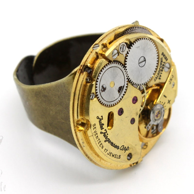 Watch Movement Ring - Etsy