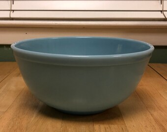 Blue Pyrex Bowl - Etsy