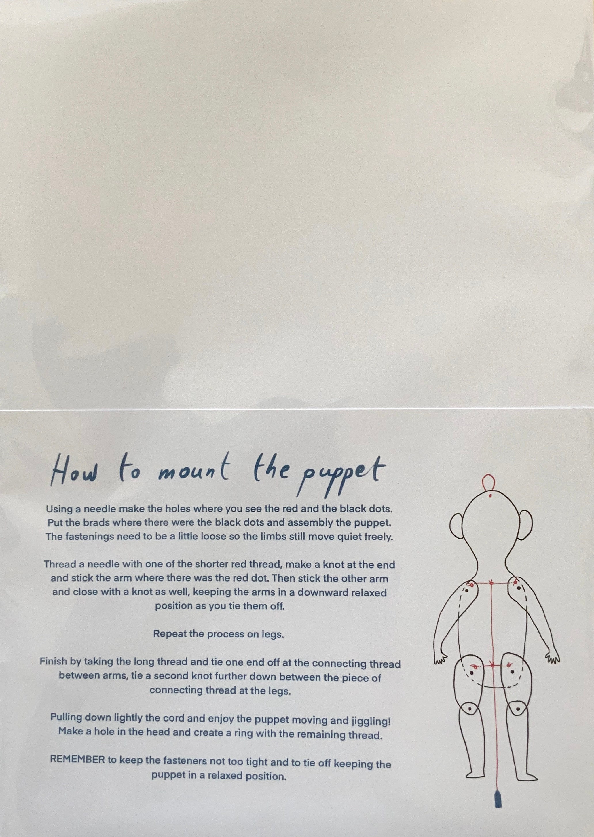 Set of 3 Articulated Paper Jumping Puppets DIY - Etsy